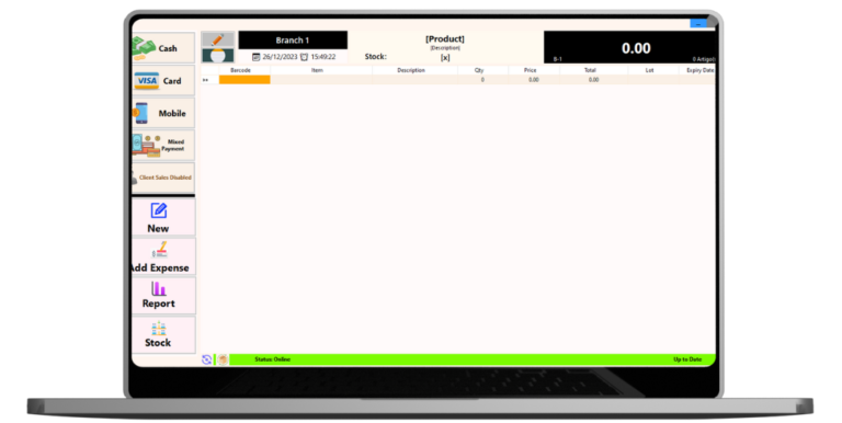 One Click POS - ERP integrated POS System - One Click Solutions